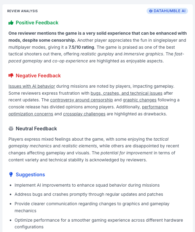 Steam Analytics & Game Market Intelligence • Data Humble
